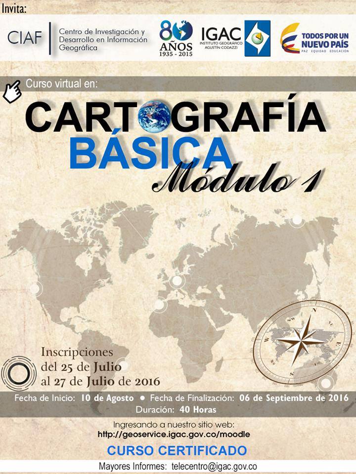 Curso virtual: Cartografía Básica (IGAC) – Razón Cartográfica
